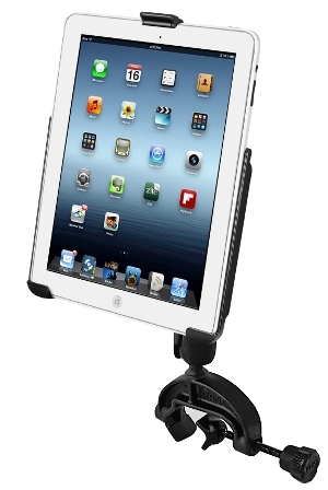 RAM Yoke Handlebar Rail Mount for iPad Mini 4 & 5 - RAM Mount