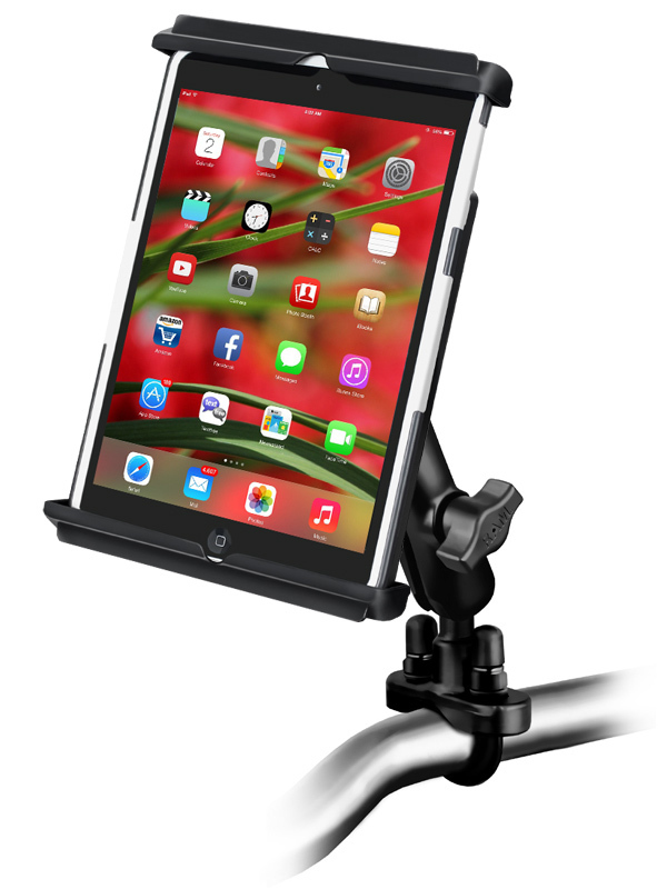 RAM Mount Motorcycle Handlebar Rail U-Bolt 7-8" Tablets with Case